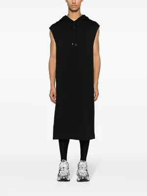 COURREGES Sleeveless Hooded Maxi Dress
