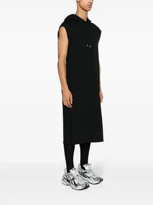 COURREGES Sleeveless Hooded Maxi Dress