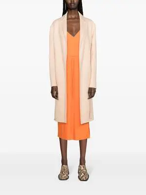 Fabiana Filippi Belted Virgin Wool Pea Coat