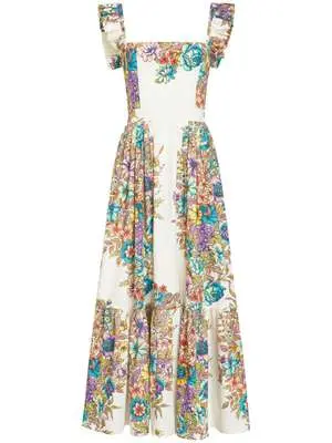 Etro Square Neck Dresses