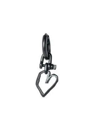 PARTS OF FOUR Jazz's Heart Earring - Black