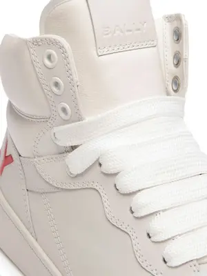 Bally High-top Leather Sneakers