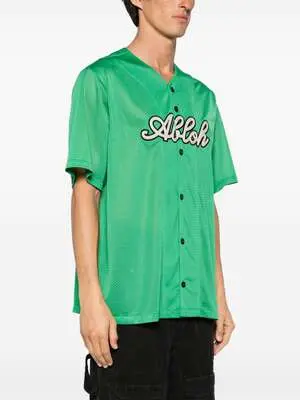 Off-White Baseball Mesh Jersey Shirt