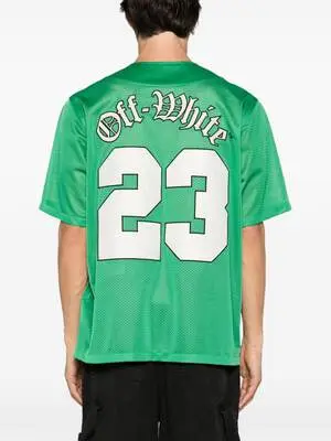 Off-White Baseball Mesh Jersey Shirt
