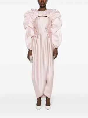 GABY CHARBACHY Detachable Layer Tulip Gown