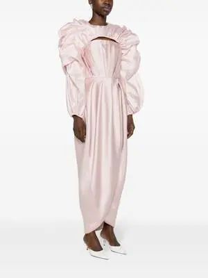 GABY CHARBACHY Detachable Layer Tulip Gown