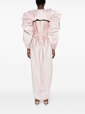 GABY CHARBACHY Detachable Layer Tulip Gown