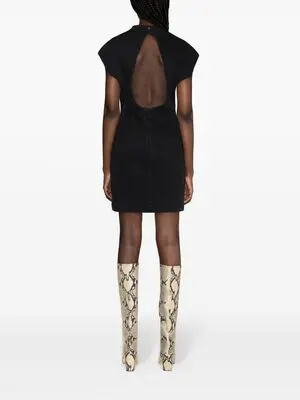 Isabel Marant Étoile Nina Twill Minidress - Black