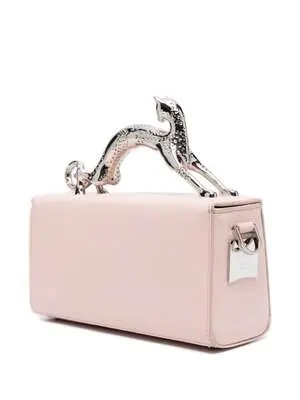 LANVIN Pencil Cat Nano Top Handle Bag - Pink