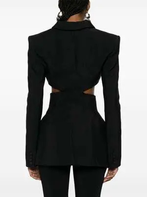 MUGLER Cut-out Blazer