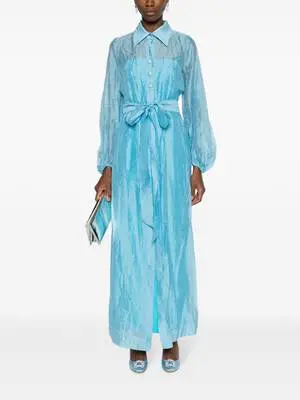 BARUNI Lobelia Organza Shirt Dress