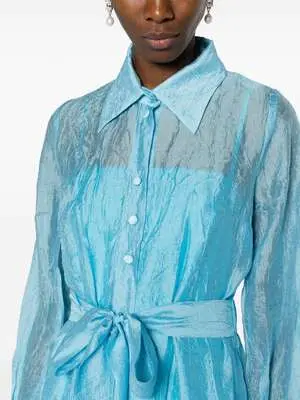BARUNI Lobelia Organza Shirt Dress
