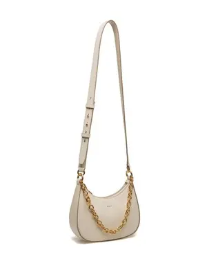 Bally Leather Crossbody Bag With Emblem Charm