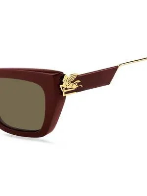 Etro Pegaso Cat-eye Sunglasses - Red