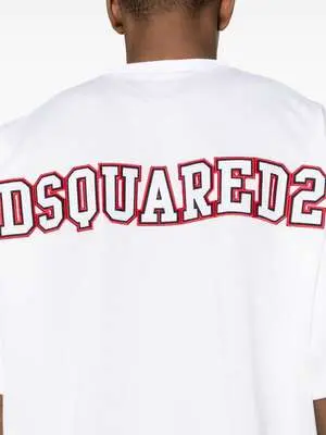 Dsquared2 Logo-patch Cotton T-shirt
