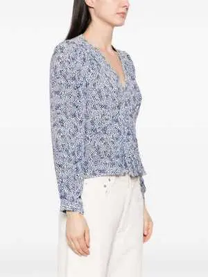 MARANT ETOILE Eddy Abstract-print Blouse