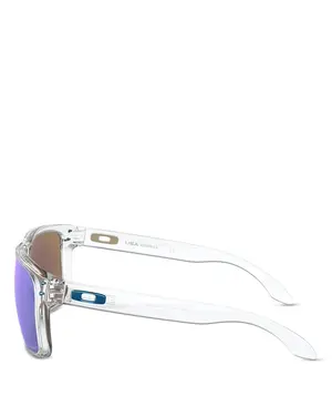 Oakley Holbrook Xl Square Sunglasses - Clear/blue Polarized Gradient