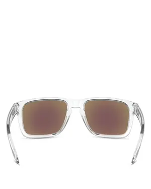Oakley Holbrook Xl Square Sunglasses - Clear/blue Polarized Gradient