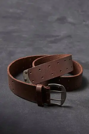 Free People Double Cross Belt Mustang