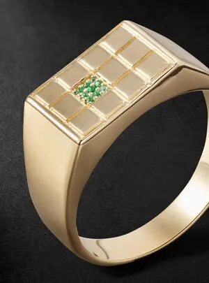 PATTARAPHAN Chata 14-karat Emerald Ring