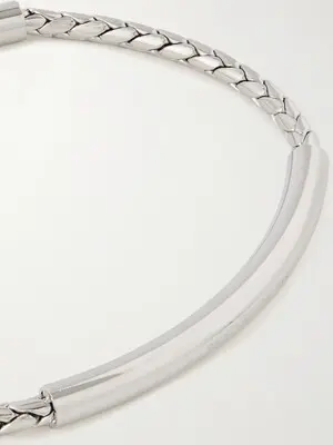Saint Laurent Logo-engraved Chain Bracelet