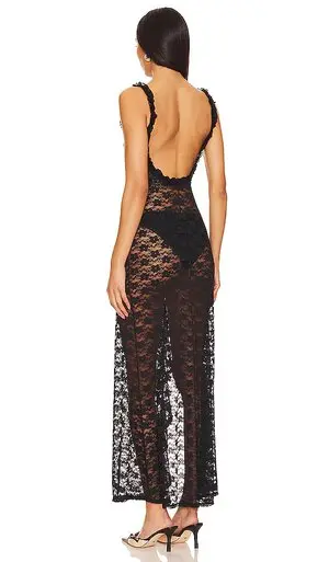 LOVERS AND FRIENDS Drew Sheer Maxi Dress