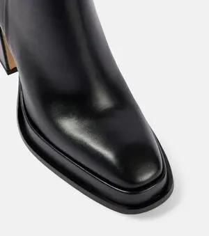 SOULIERS MARTINEZ Nova Chueca Leather Ankle Boots