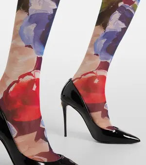 Dolce & Gabbana Printed Tights