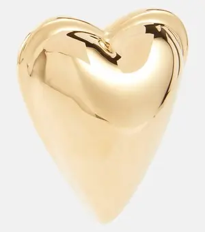 Alaïa Heart Earrings - Gold