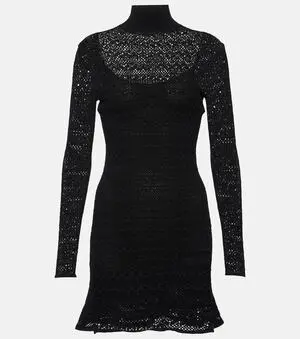 TOM FORD Open-knit Minidress