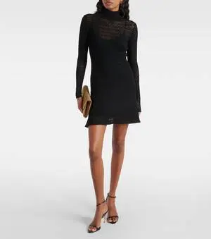 TOM FORD Open-knit Minidress
