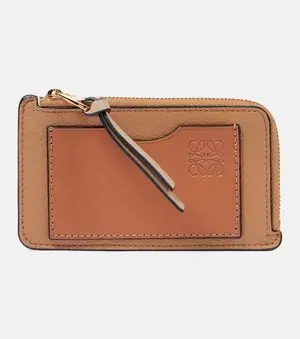 Loewe Leather Card Holder Brown