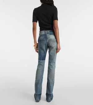 Balmain Mid-rise Bootcut Jeans