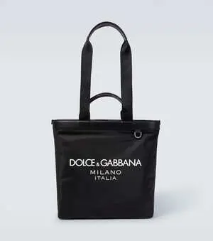 Dolce & Gabbana Logo Tote Bag - Black