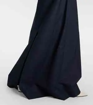 Plan C Mid-rise Cotton Maxi Skirt