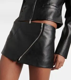 AYA MUSE Zip-detail Mini Skirt