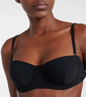 Dolce & Gabbana Balconette Bikini Top - Black
