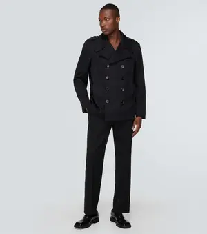 Dolce & Gabbana Cotton Peacoat