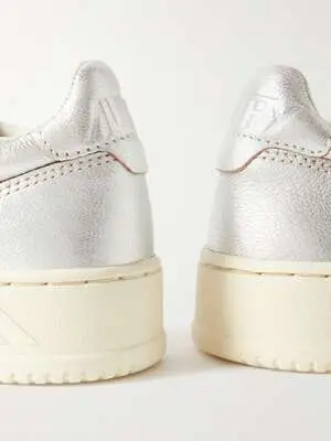 AUTRY Medalist Low Metallic Sneakers - Silver
