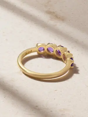 JENNIFER MEYER 18-karat Amethyst Ring