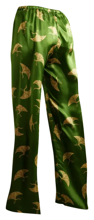 Dries Van Noten Printed Silk-satin Pants