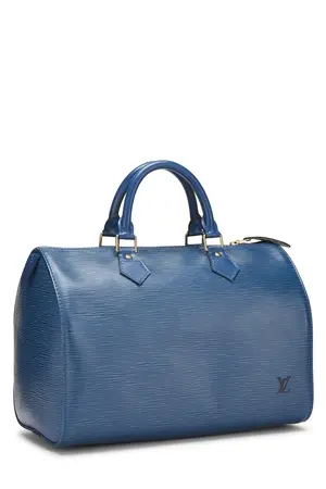 LOUIS VUITTON Toledo Epi Speedy 30 - Blue