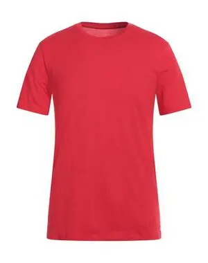 Armani Exchange Man T-shirt Fuchsia Size Xl Cotton Tomato Red