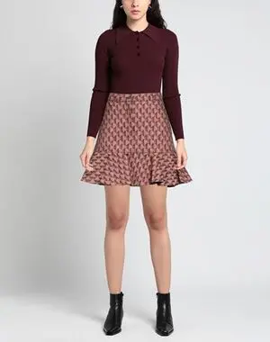 Sandro Mini Checked Skirt