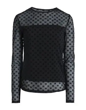 Karl Lagerfeld Polyamide Elastane Long Sleeve Top