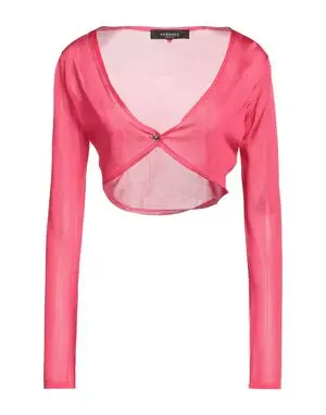 Versace Viscose Cardigan - Red