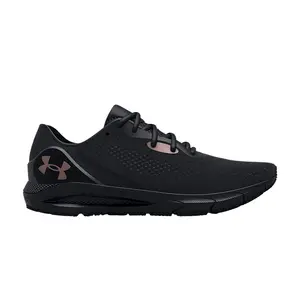 Under Armour Hovr Sonic Metallic Rose Gold Sneakers - Black