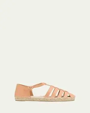 AGS X CASTANER Espadrille Fisherman Sandals - Natural