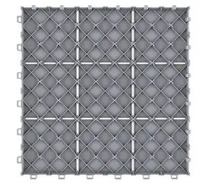 PURE GARDEN Deck Tiles 6-pack Interlocking Pati O Tiles