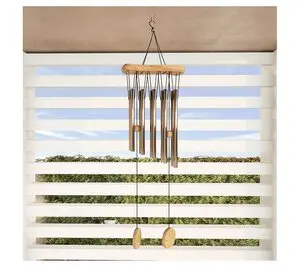 PURE GARDEN 34.5' Metal And Wood Wind Chimes - One-color